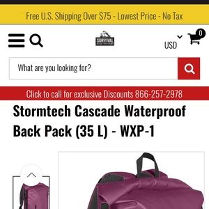 Bags | Stormtech Waterproof Backpack | Poshmark